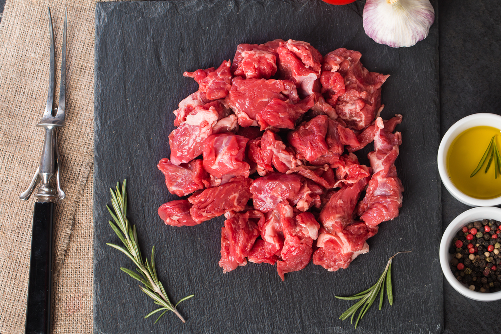 DICED CASSEROLE STEAK (1kg)