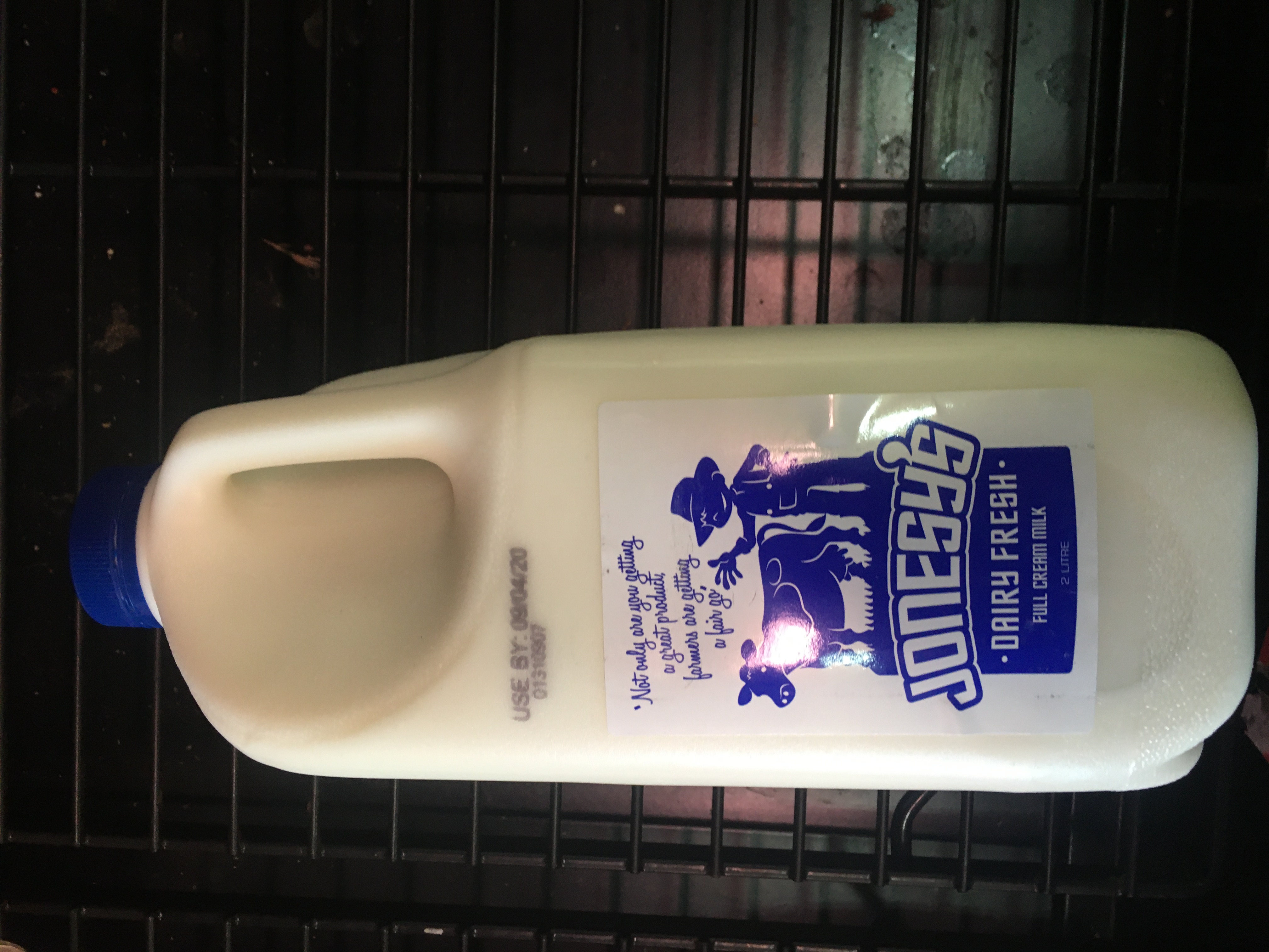 Jonesy's Full Cream Milk (2 Litre)