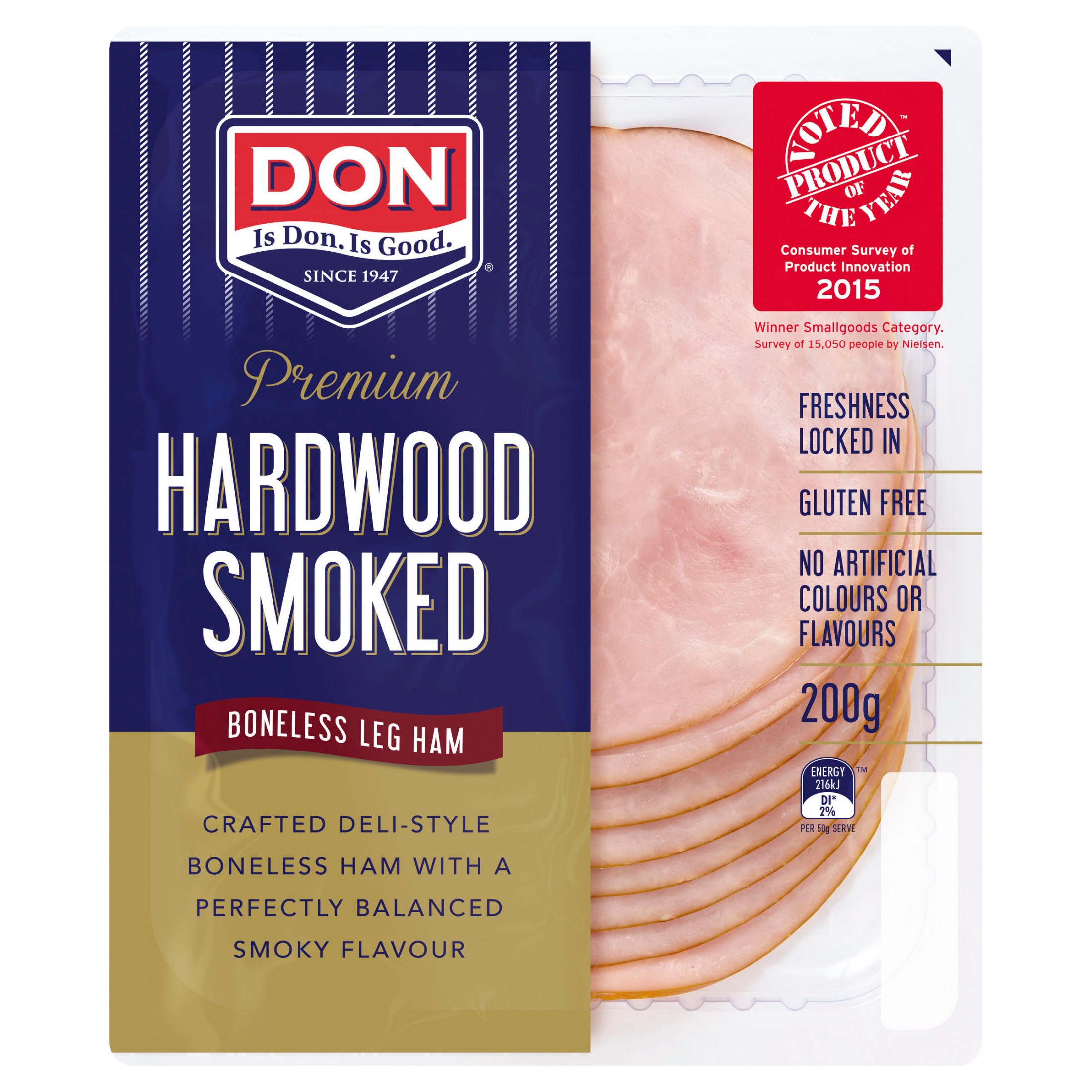 Don Hardwood Smoked Leg Ham 1k